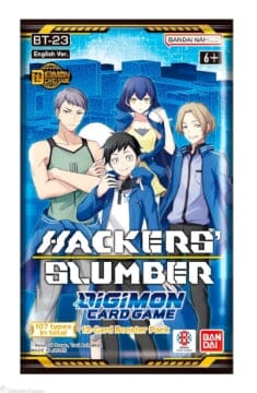 Booster BOX Digimon HACKERS' SLUMBER [BT-23] - Digimon Card Game | Authentic Japanese Digimon ...