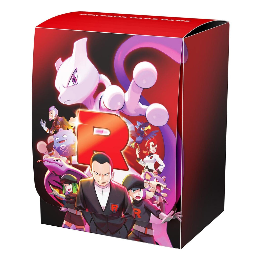 Deck Case Glory of the Rocket Gang - Pokémon Card Game | Authentic Japanese Pokémon TCG Case ...